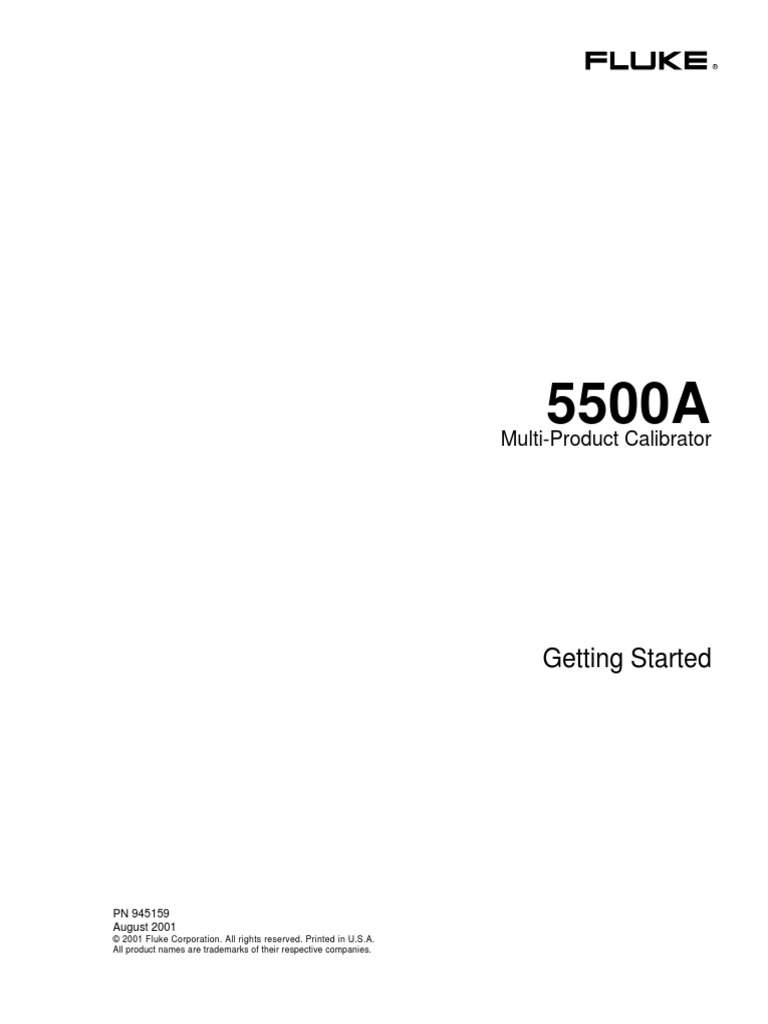 5500 Get Started | PDF | Amplifier | Alternating Current