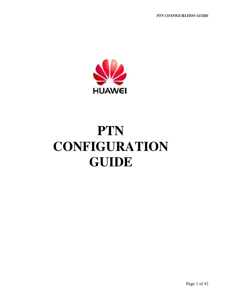 PTN Configuration Guide | PDF | Multiprotocol Label Switching | Networking