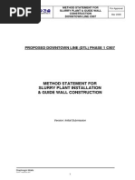 Method Statement For Pile Chipping and Capping Beam: Vascon Engineers ...