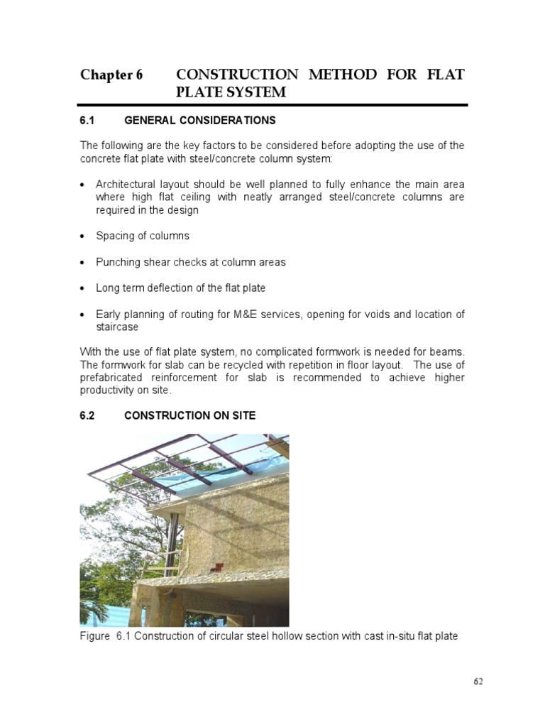 Flat Plate Construction Guide | PDF