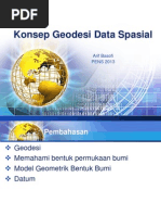 Model Bumi dan Ellipsoid Geodetik | PDF