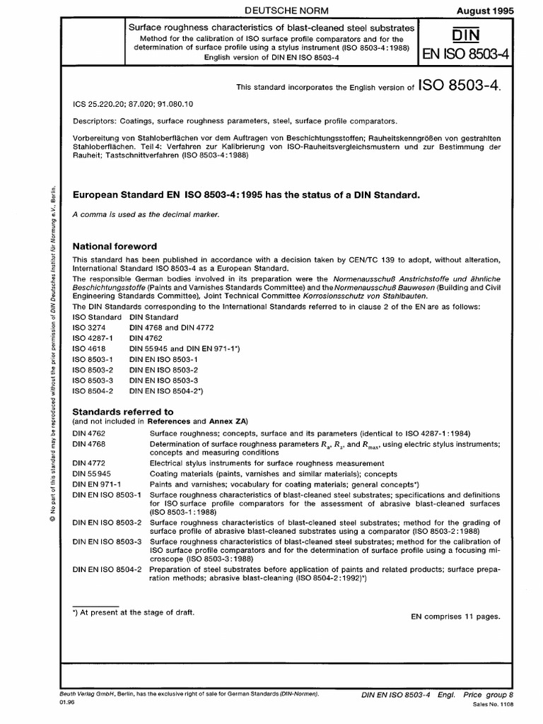 Iso 8503-4 | PDF