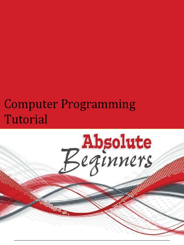 Computer Programming Tutorial | PDF | Data Type | Variable (Computer ...