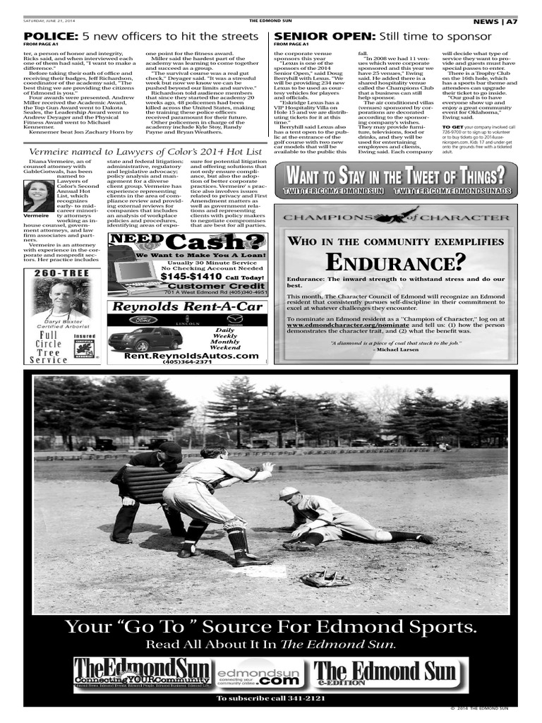 Vermeire Edmond Sun 6-21-14 | PDF | Lawyer | Virtue