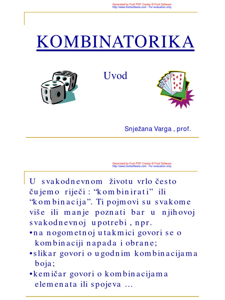 kombinatorika