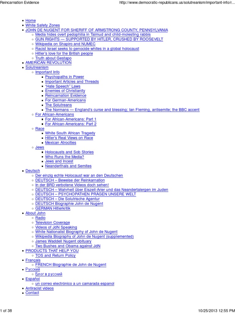 Reincarnation Evidence - The Uncanny Case of Carl Edon | PDF | Hannibal ...