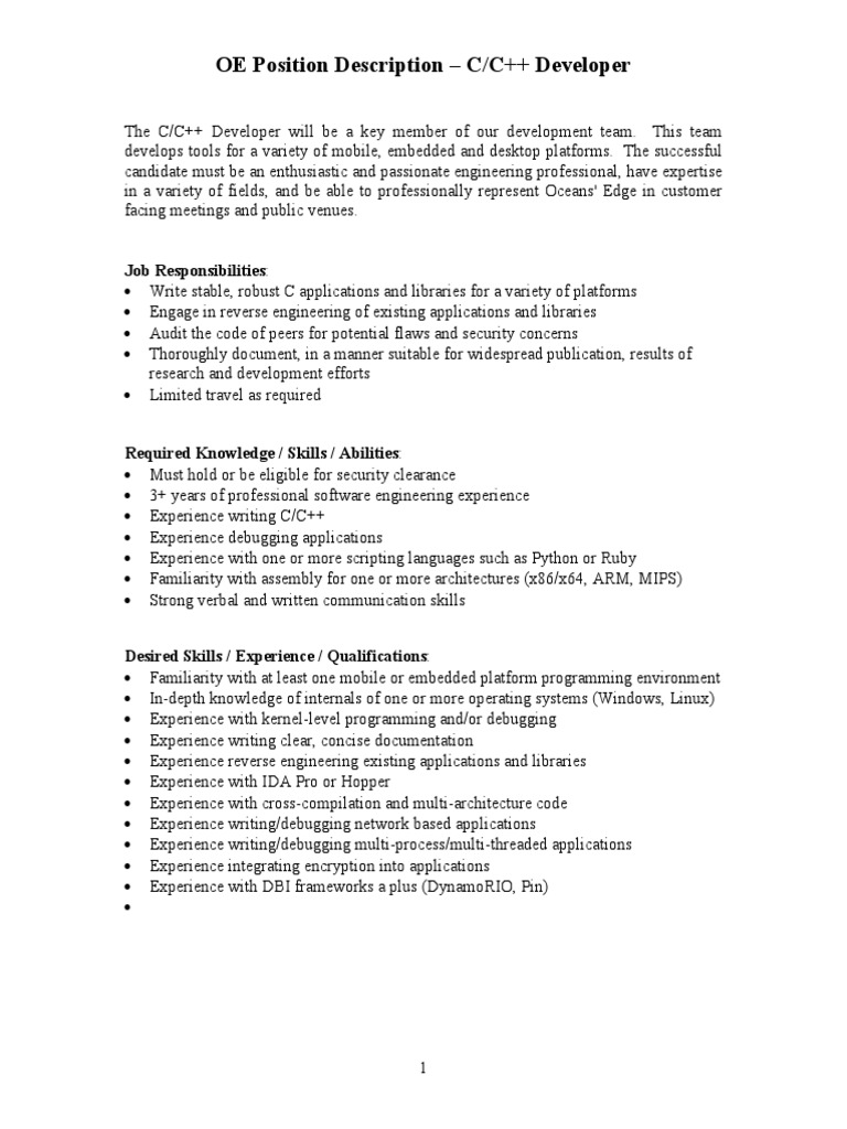 2013MAR - CC++ Developer PDF | PDF | Application Software | C ...