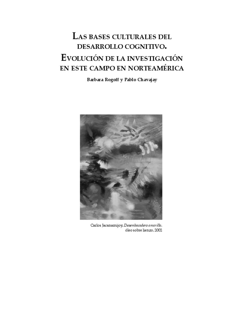 Barbara Rogoff | PDF | Memoria | Escritura