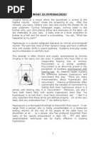 Paracusis Willisii in Otosclerosis Explained | PDF | Hearing Loss | Hearing