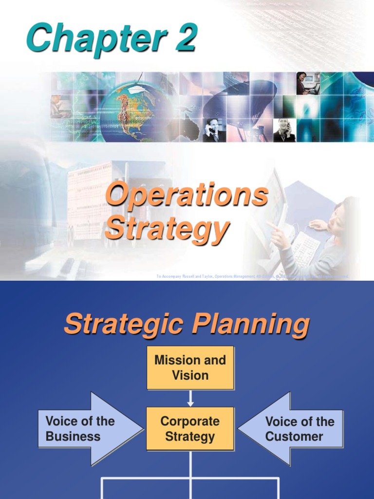 Chap2 Operations Strategy | PDF | Operations Management | Strategic ...