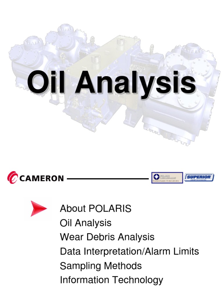 06 Oil Analysis | PDF | Viscosity | Wear