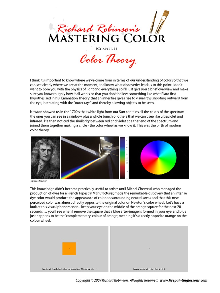 MC 01 ColorTheory | PDF | Vincent Van Gogh | Color