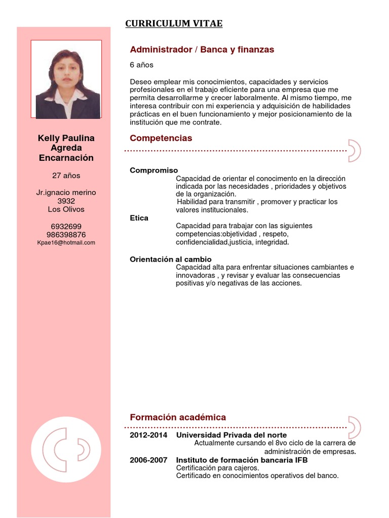 Curriculum Original | PDF | Bancos | Economias