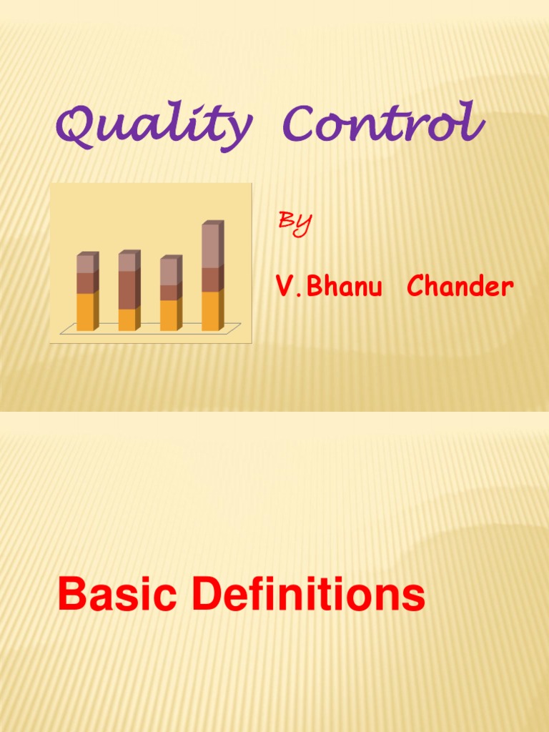 Quality Control Guide | Normal Distribution | Quality (Business)