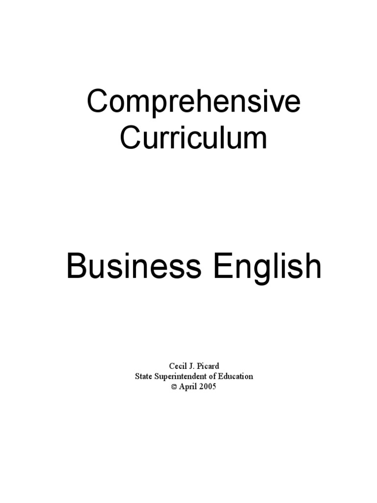 15 Ela Business English | PDF | Business