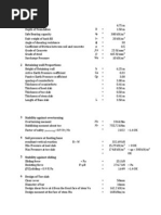 Rcc-Sump Size Calculation | PDF | Materials | Structural Engineering