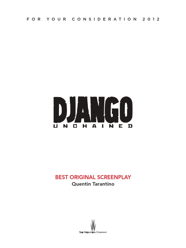 Django Unchained Movie Script PDF Download | PDF | Violence ...