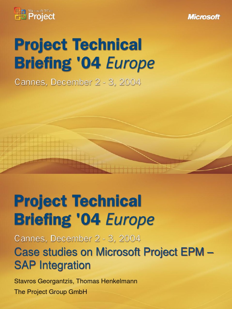 Case Studies EPM-SAP Integration PTB04 SG | PDF | Sap Se | Product ...