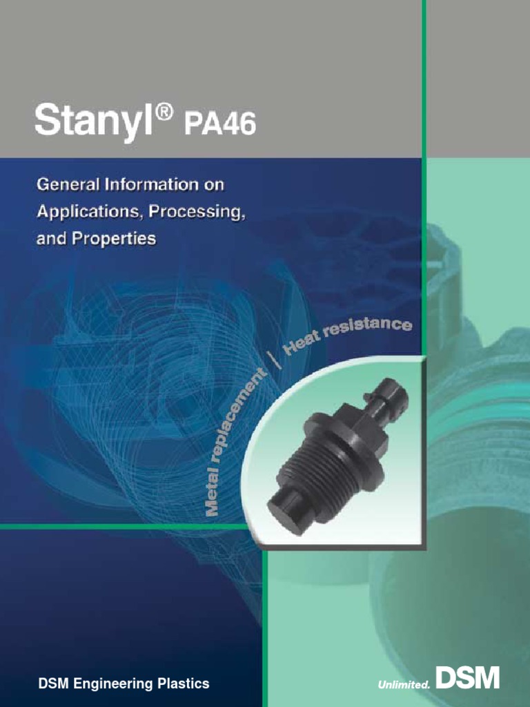 Stanyl Aplicacoes Gerais - DSM | PDF | Clutch | Thermoplastic