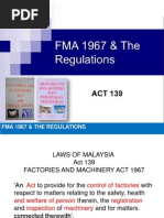 03-FMA 1967 and Regulations | PDF | Occupational Safety And Health | Safety
