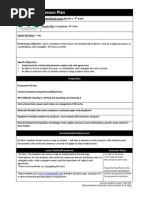 Spanish I Conjugating - Ar Verbs Lesson Plan-1 | PDF | Grammatical ...