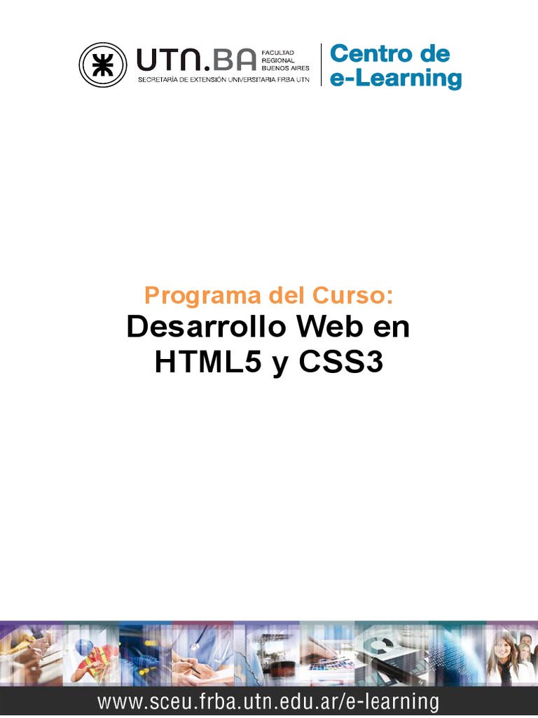 Programa Curso Html5 Css3 Pdf Html Hojas De Estilo En Cascada