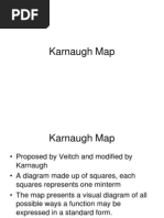 Karnaugh Map Template | PDF