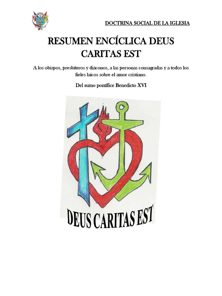 Resumen Encíclica Deus Caritas Est | PDF | Fe | Amor