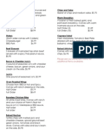 Menu The Cheesecake Factory | PDF