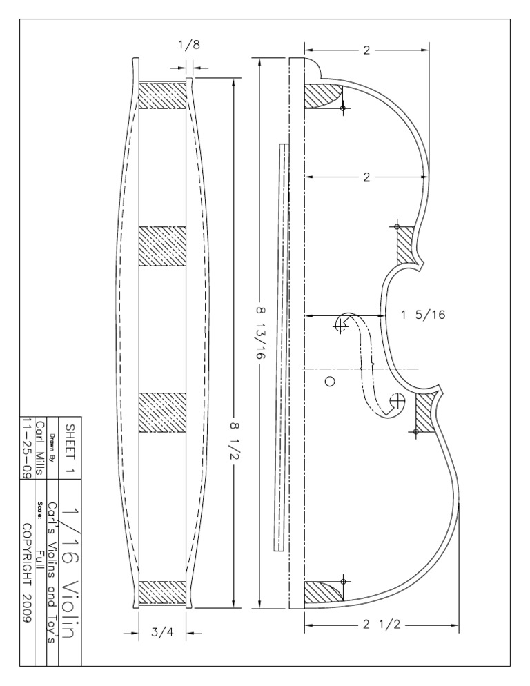 Violin CM1 Model | PDF | String Instruments | Folk Music
