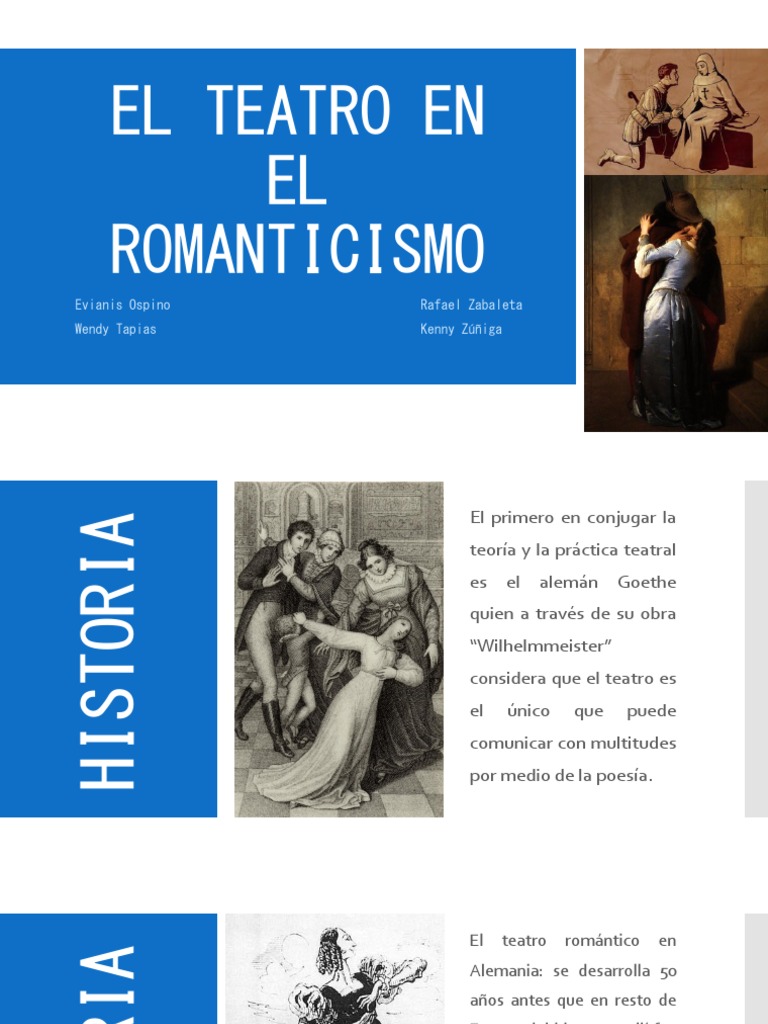 El Teatro en El Romanticismo | PDF | Romanticismo | Tragedia