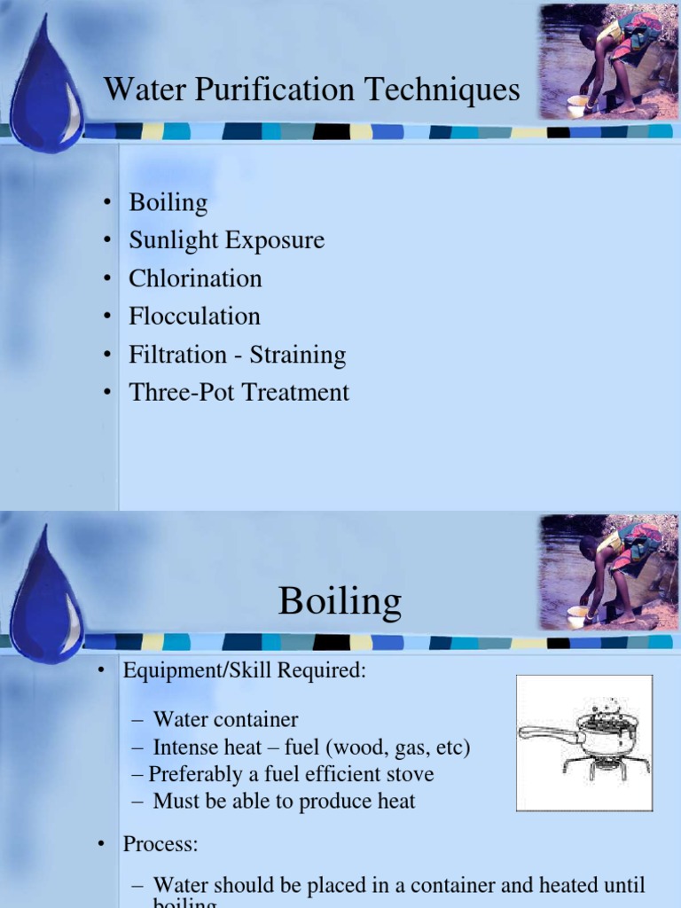 Water Purification | PDF | Water Purification | Filtration