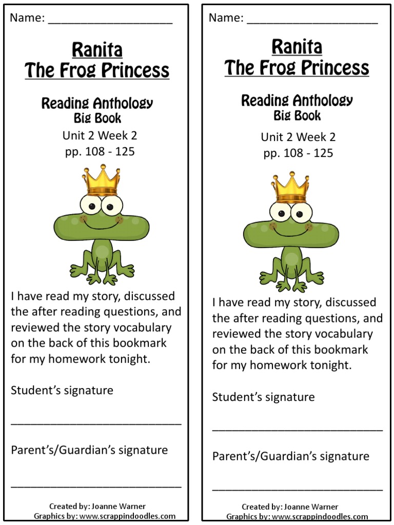 Ranita: Frog Princess Reading Guide | PDF