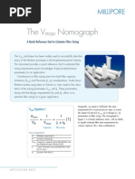 Vmax and Pmax Filter Sizing Methods | PDF | Filtration | Membrane
