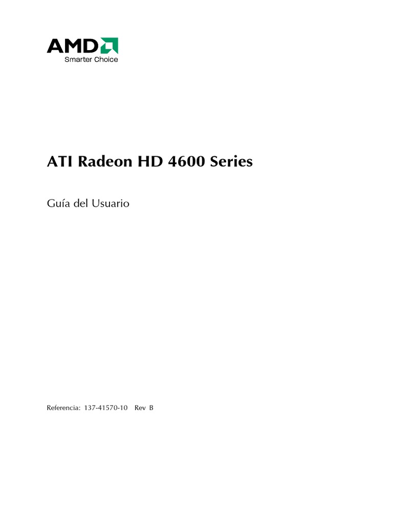 ATI Radeon HD 4600 Series Spa | PDF | Hardware de la computadora ...