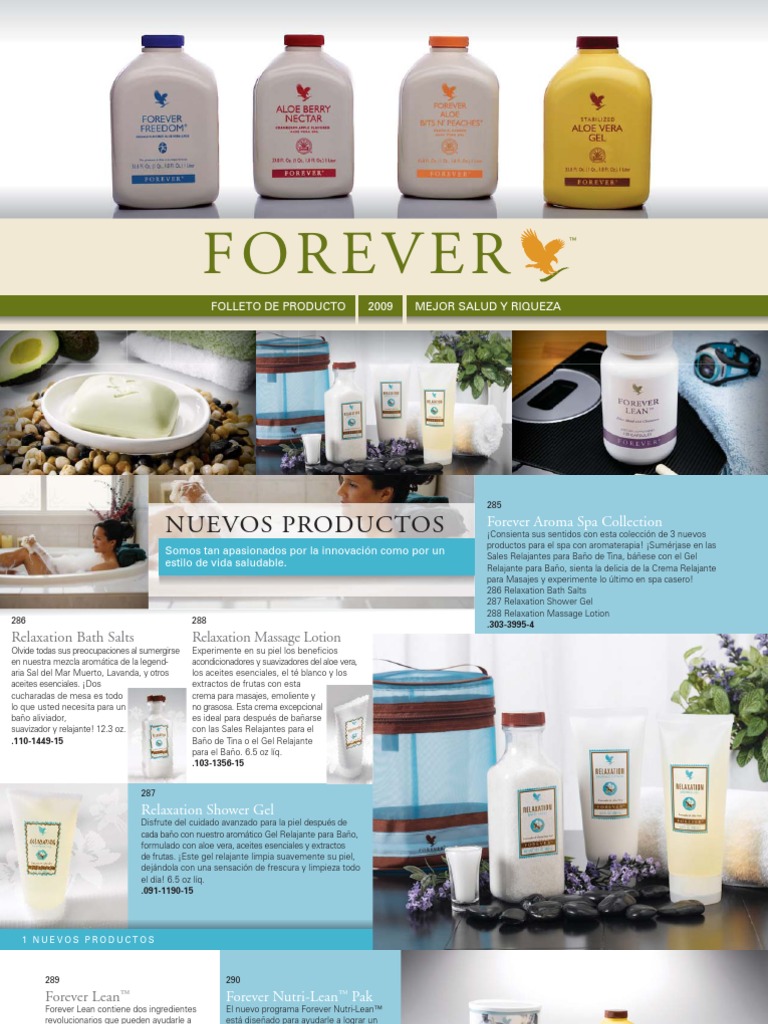Catalogo Forever | PDF | Antioxidante | Nutrición