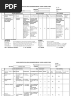 Sample HIRADC Tool | PDF | Personal Protective Equipment | Risk Assessment