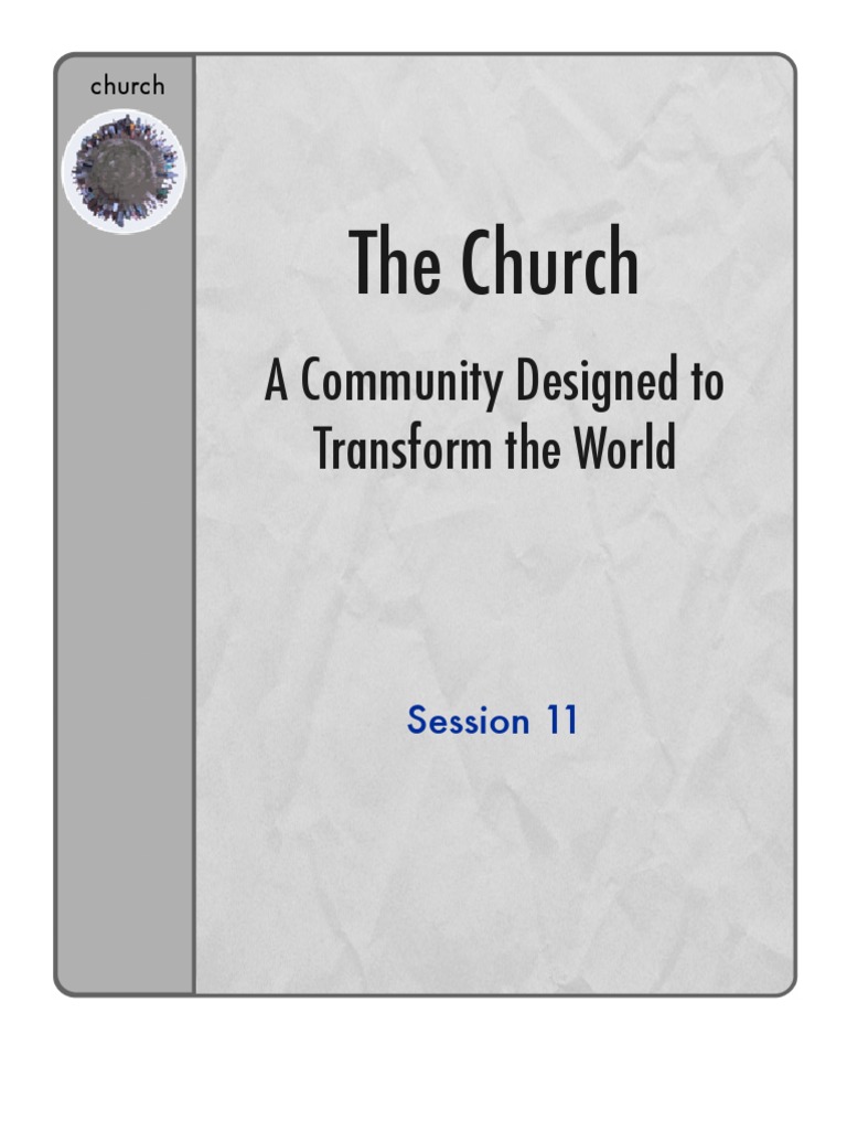 SW - Session 11 | PDF | Christian Church | The Gospel