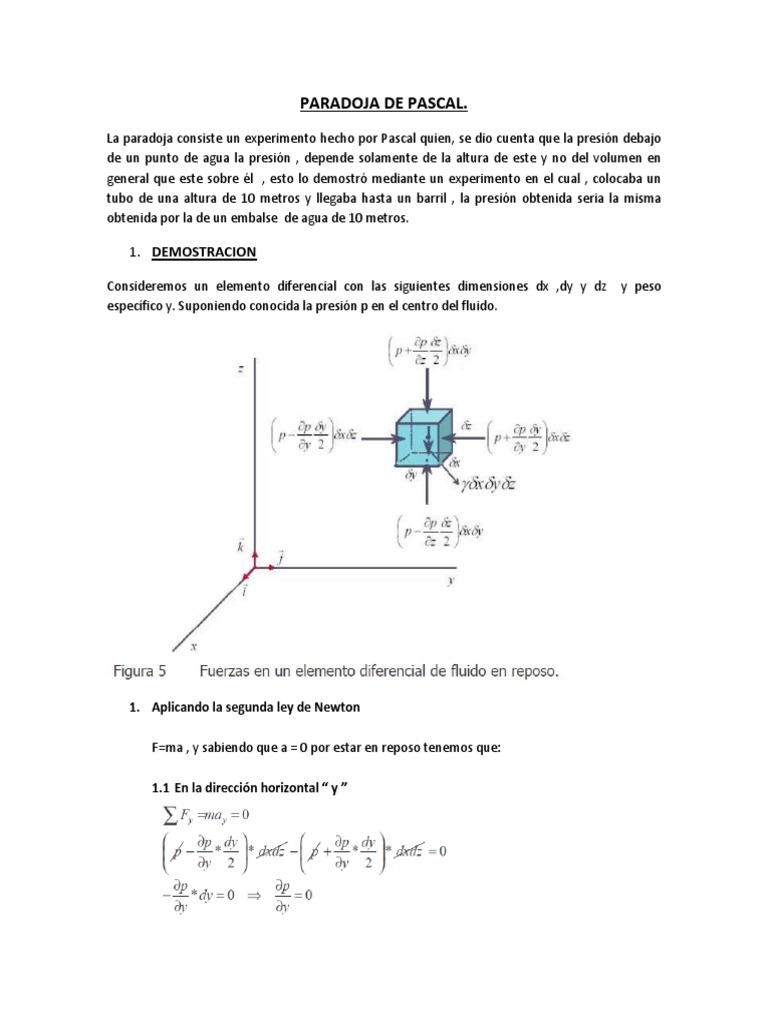 Demostracion de La Paradoja de Pascal Por Portocarrero Choque Max