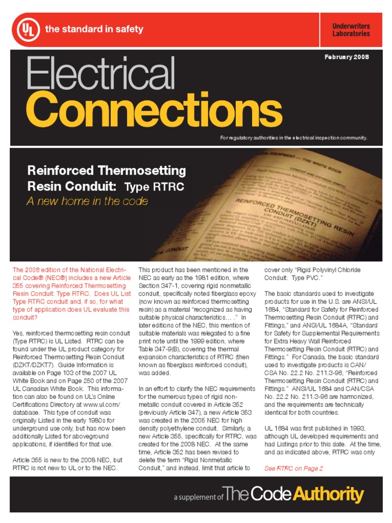 Reinforced Thermosetting Resin Conduit:: Type RTRC | PDF | Machines ...