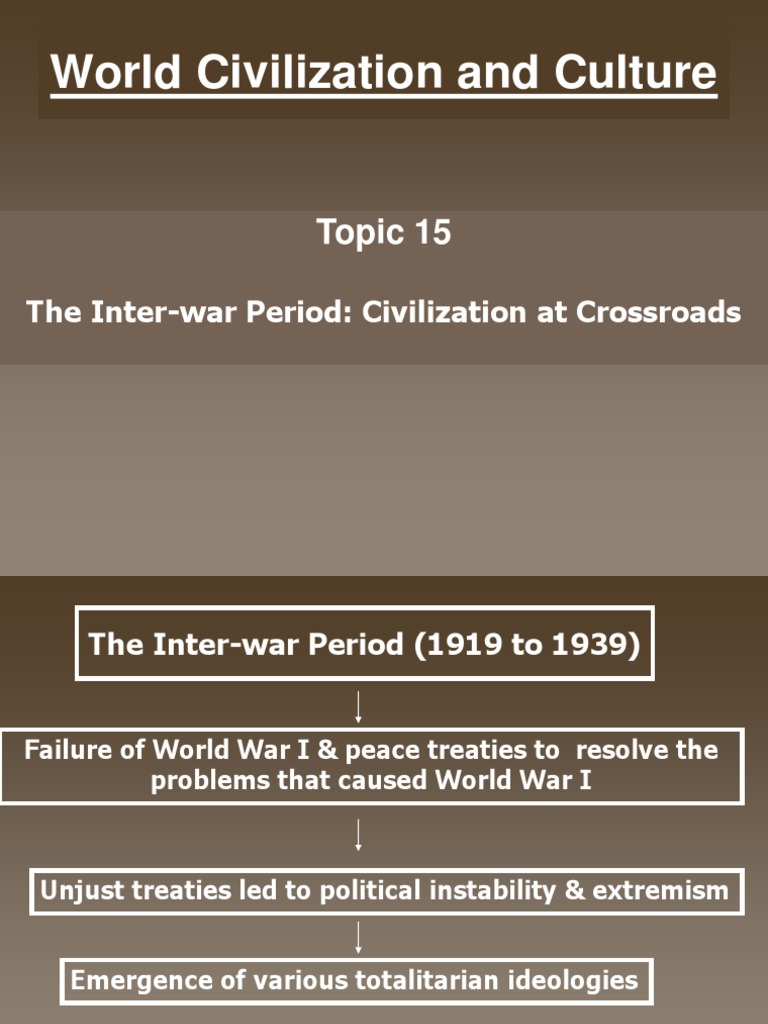 15 Inter War Period Update | PDF | Fascism | Nazi Germany