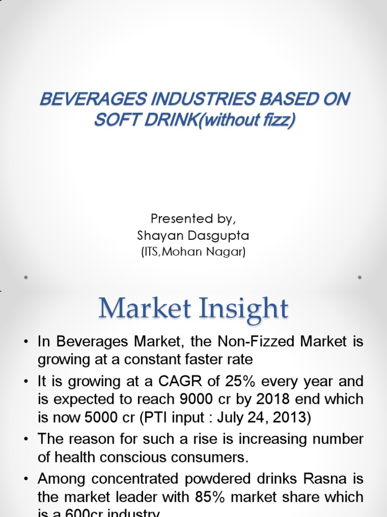 Insight On Beverages Industry | PDF | Drink | Marketing