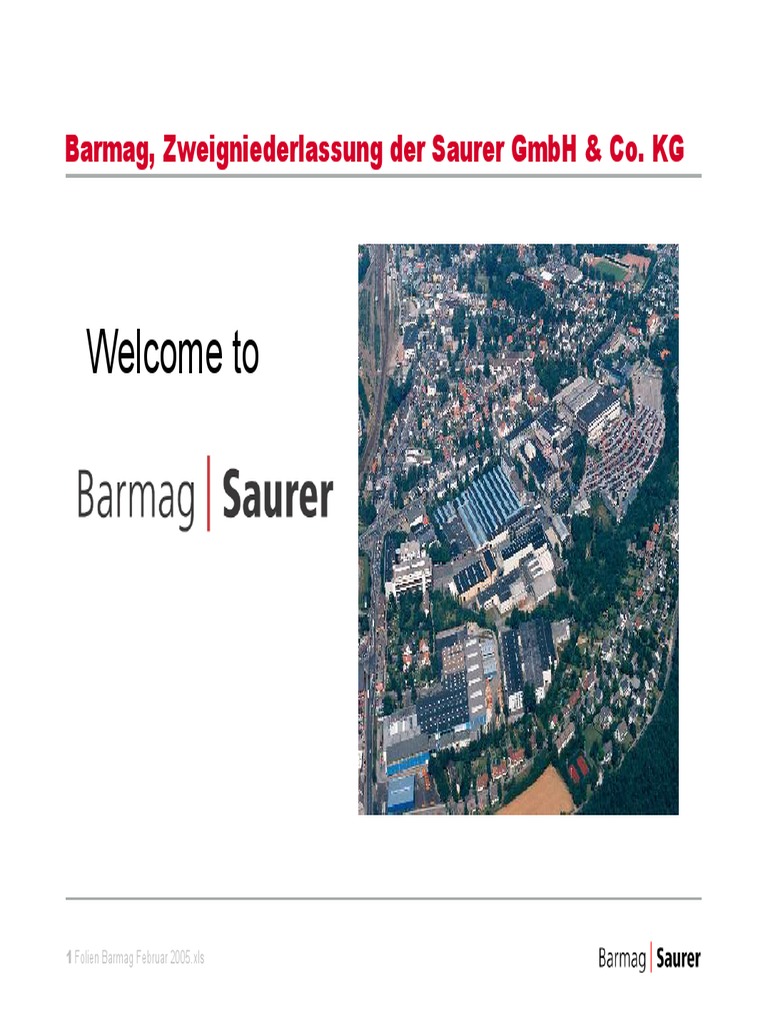 Barmag Saurer Company Products Market | PDF | Spinning (Textiles ...