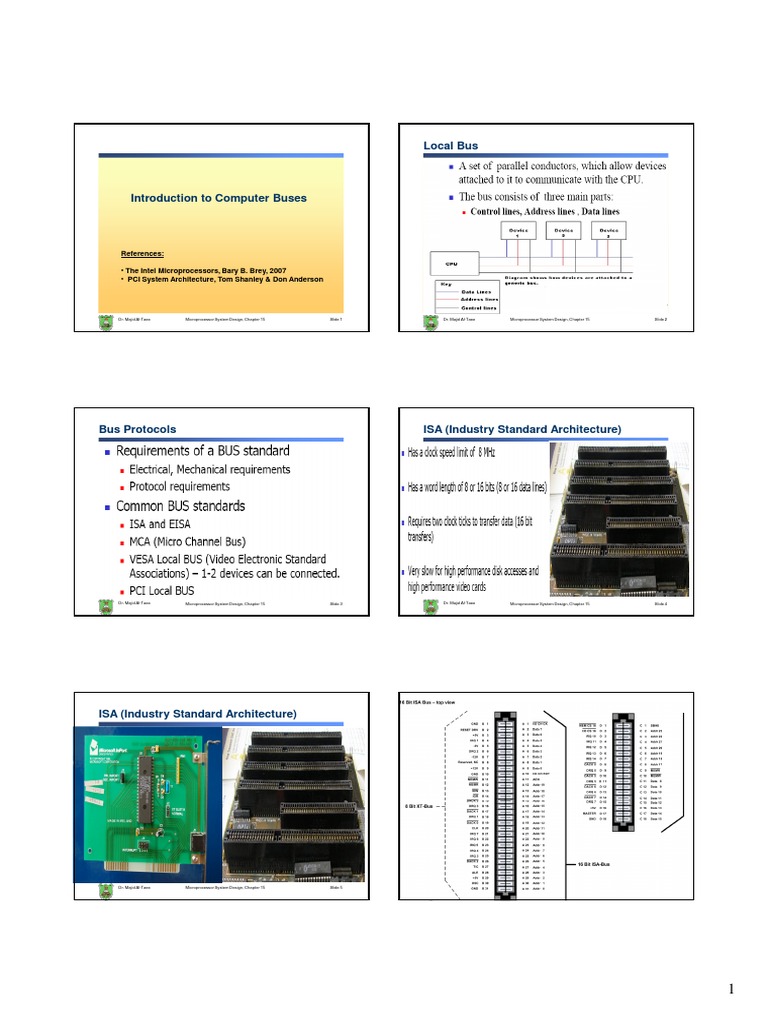ISA vs EISA: Key Differences Explained | PDF | Microprocessor ...