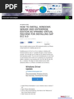 Sabre Red Workspace Basic Installation: User Guide | PDF | Installation (Computer Programs ...