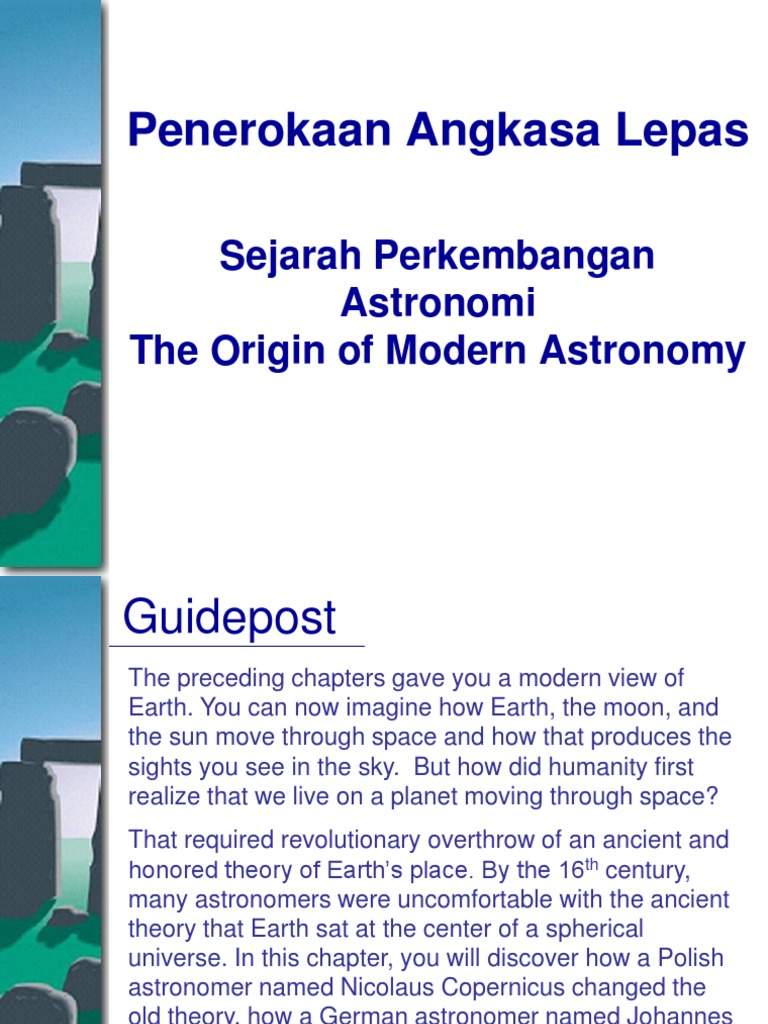 1 - Chapter 04-The Origin of Modern Astronomy | PDF | Heliocentrism ...