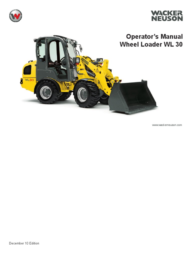 Wheel Loader | PDF | Loader (Equipment) | Elevator