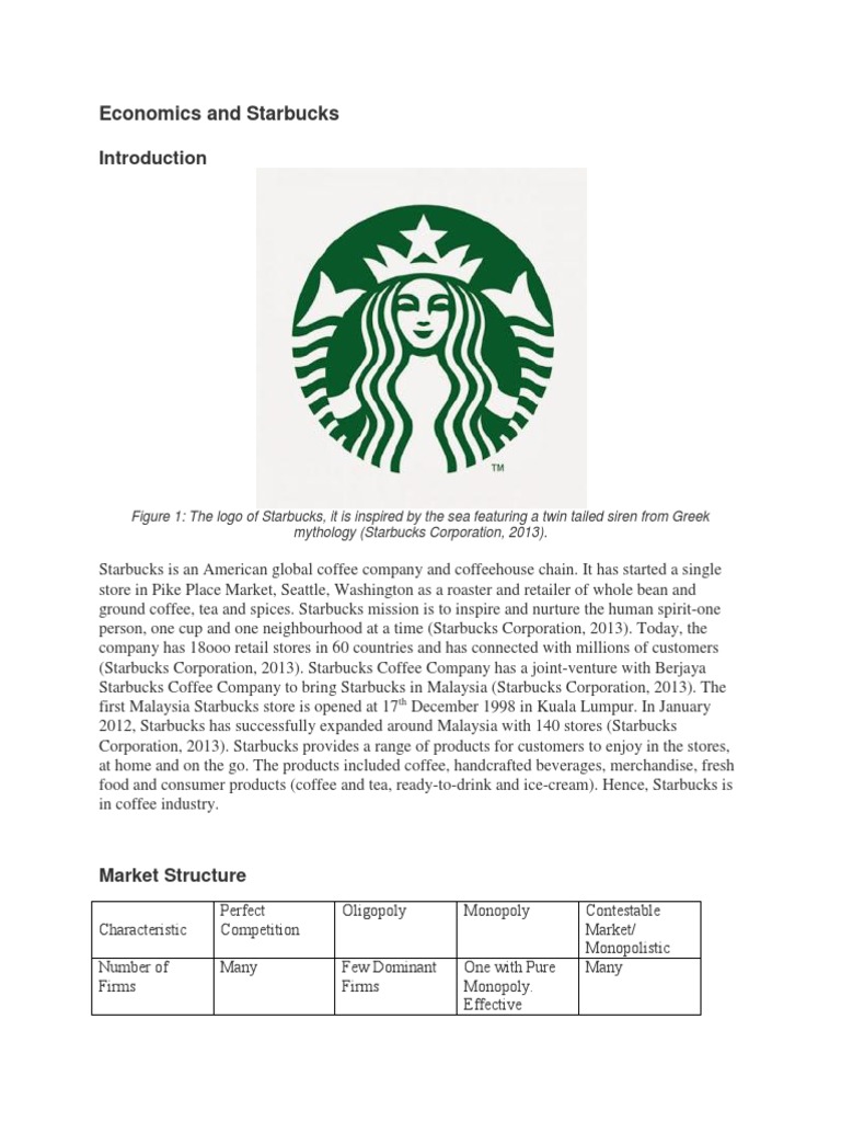 Economics and Starbucks | PDF | Starbucks | Profit (Economics)