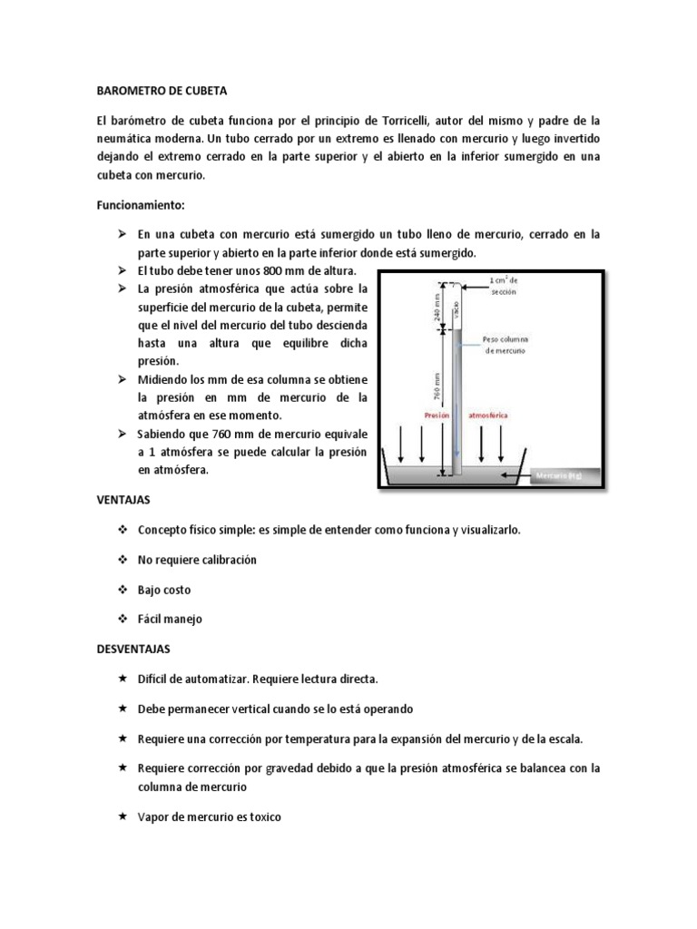 Diagrama De Barómetro