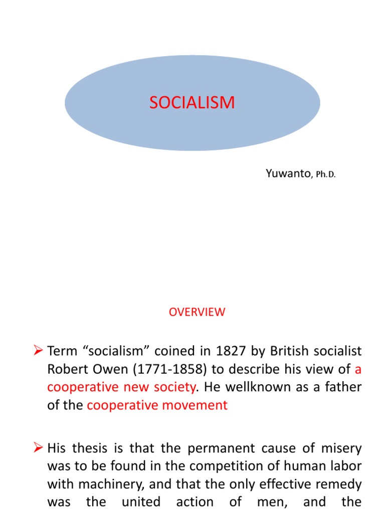 Minggu 7 Socialism Pdf Socialism Marxism